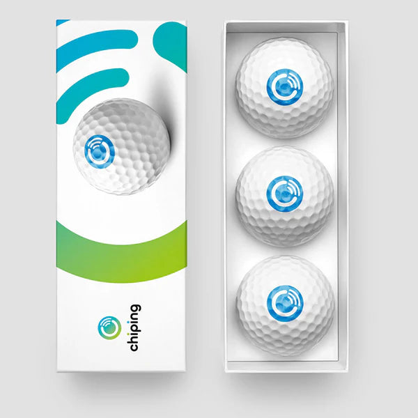 Chiping GPS Tracked Golf Balls - 3 Ball Sleeve ...