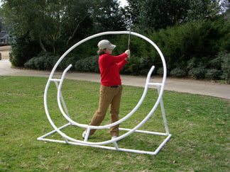 Full Circle PVC Golf Swing Trainer - Golf Swing Training Aid ...